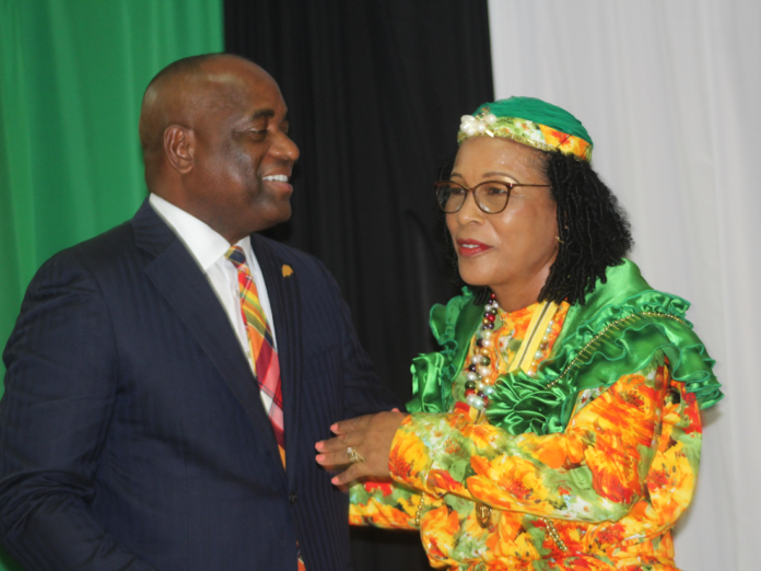 Her Excellency Sylvanie Burton is the new President of Dominica ...