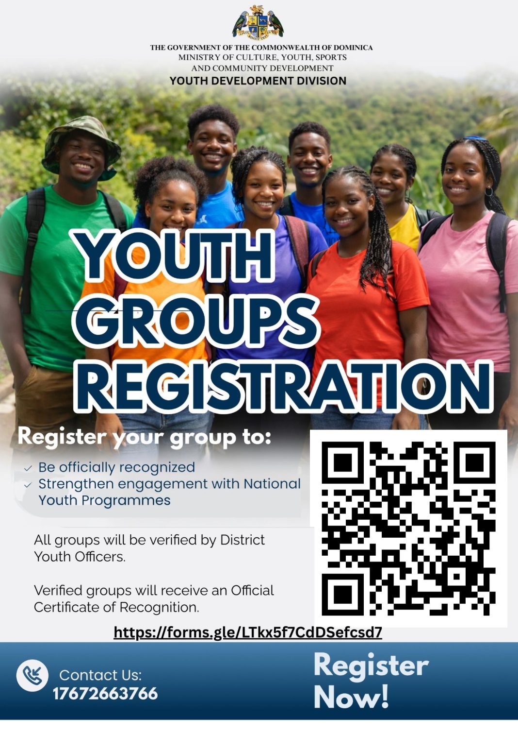 Youth Development Division launches National Youth groups registration ...